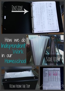 How We Do Independent Work {How We Homeschool}