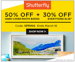 Shutterfly: 50% off Hard Cover Photo Books + New Customer Freebies